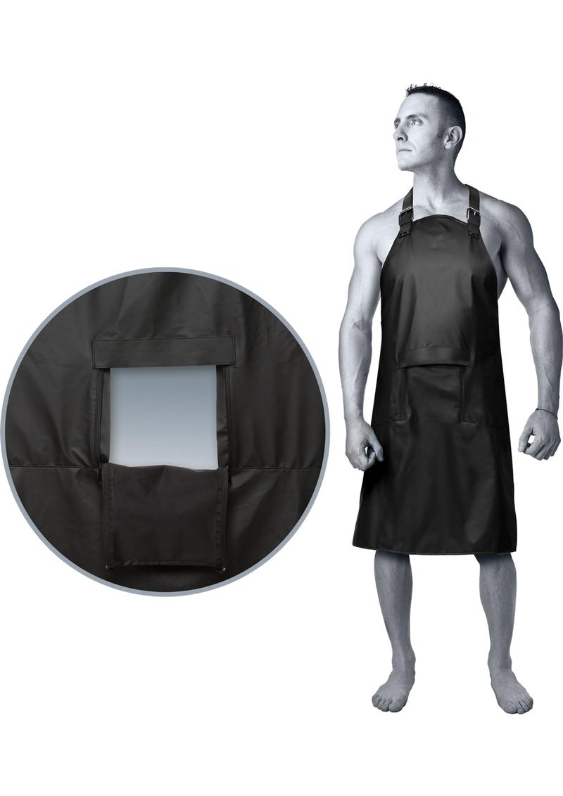 Kink Wet Works Master Apron Waterproof Black - Feel The Vibration